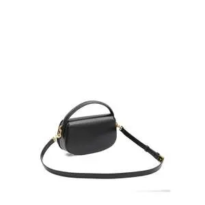 Saint Laurent Calfskin Shoulder Bag - Black