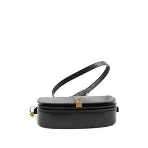 Saint Laurent Calfskin Shoulder Bag - Black