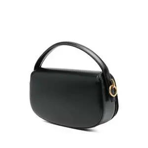 Saint Laurent Calfskin Shoulder Bag - Black