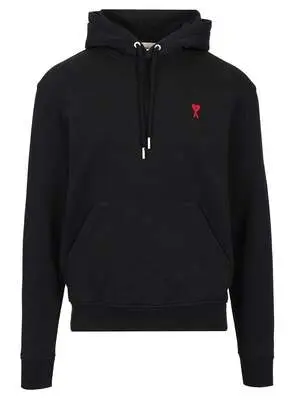 AMI Paris Hoodie - Black