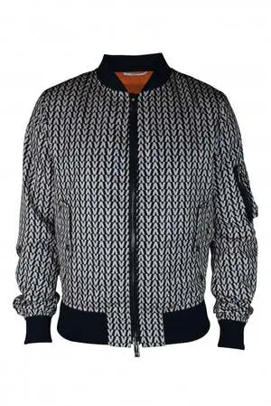 Valentino Garavani Bomber Jacket - Blue