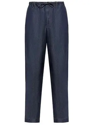 Dries Van Noten Penny Long Jeans - Blue