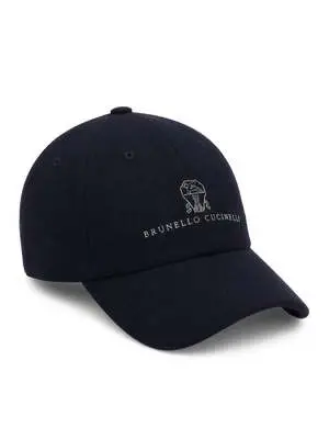 Brunello Cucinelli Wool Baseball Hat