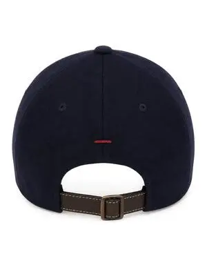 Brunello Cucinelli Wool Baseball Hat - Blue