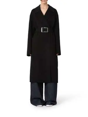Sportmax Pure Wool Robe Coat