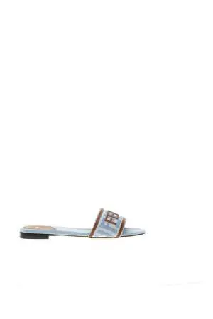 Fendi Shoes Slippers - Multicolor