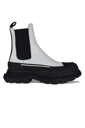 Alexander McQueen Tread Slick Boots - White