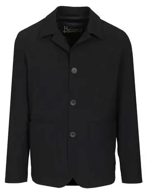 Herno Cool Stretch Wool Regular Fit Blazer