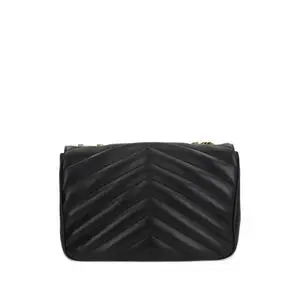 Saint Laurent Calfskin Shoulder Bag