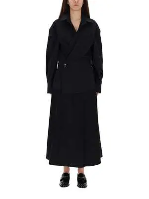 Alexander Wang Long Wrap Dress