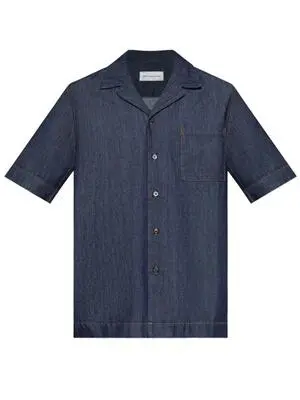 Dries Van Noten Cartone Denim Shirt - Blue