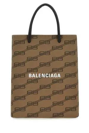 Balenciaga Printed Canvas Phone Case - Multicolor