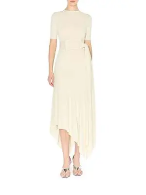 Alaïa Jersey Dress With Belt