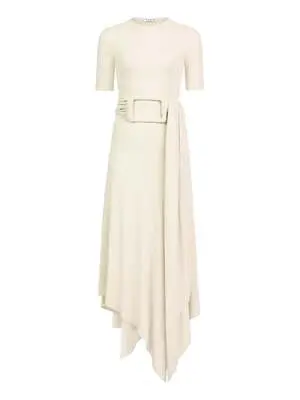 Alaïa Jersey Dress - Cream