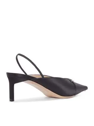 TOM FORD Slingback In Silk Satin