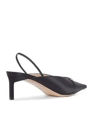 TOM FORD Silk Satin Slingback Pumps