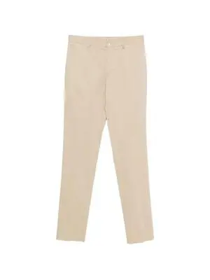 Etro Cotton Straight-leg Trousers - Multicolor