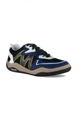 LANVIN Mesh Lace-up Sneakers - Black