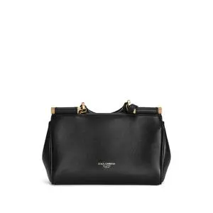 Dolce & Gabbana Leather Tote Bag - Black