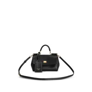 Dolce & Gabbana Leather Tote Bag - Black