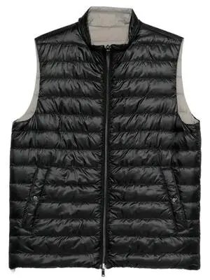 Herno Nylon Ultralight And Ecoage Reversible Vest