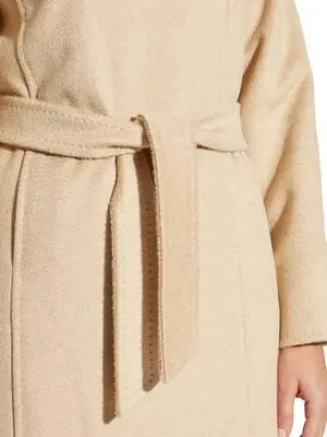Max Mara Riccio Camel Coat With Belt
