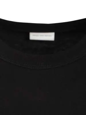 Dries Van Noten Cotton T-shirt - Black