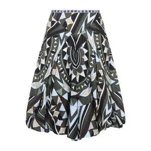 Emilio Pucci Silk Pants - Multicolor
