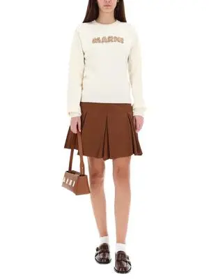 Marni Pleated Miniskirt