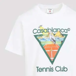 Casablanca Tennis Club T-shirt - White