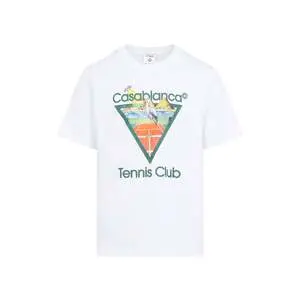 Casablanca Tennis Club T-shirt - White