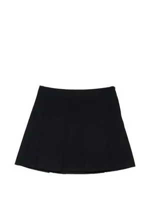 A.p.c. Pleated Mini Skirt - Blue