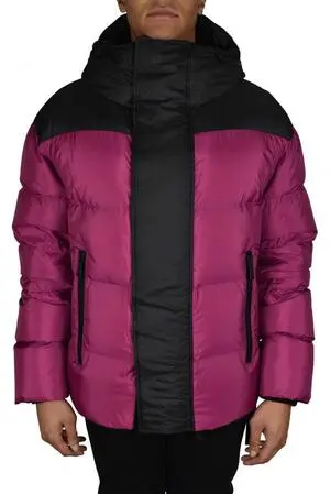 Dsquared2 Quilted Hooded Jacket - Black