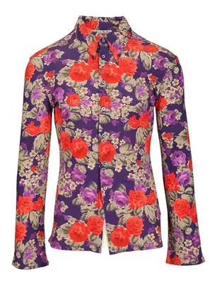Acne Studios Floral Print Shirt