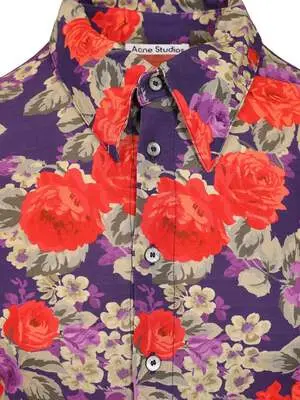 Acne Studios Floral Print Shirt