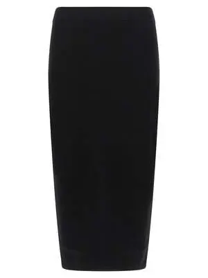 Max Mara Gamma' Knit Sheath Skirt - Black
