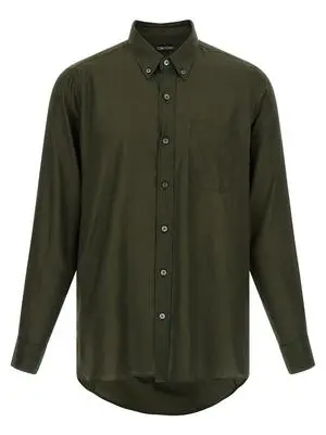 TOM FORD Button-down Shirt - Green