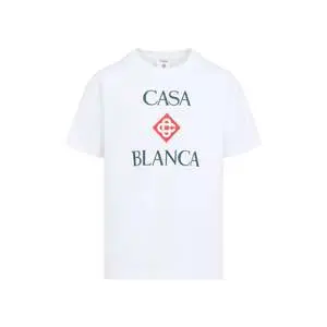 Casablanca Logo-print T-shirt - White