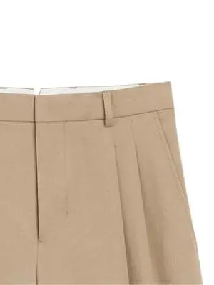 AMI Paris Wide-leg Bermuda Shorts