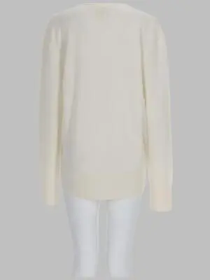 TOTEME Cashmere V-neck Pullover Sweater - Multicolor