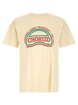 WILLY CHAVARRIA Chorizo Easy Tee' T-shirt - Cream