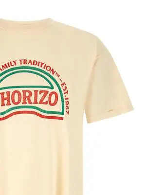 WILLY CHAVARRIA Chorizo Easy Tee' T-shirt - Cream