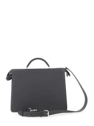 Fendi Iseeu Medium' Grey Handbag With Removable Internal Pocket In Leather