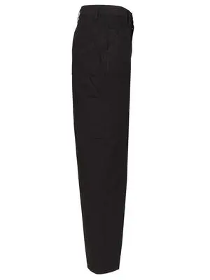 Dries Van Noten Long Cotton Trousers - Black
