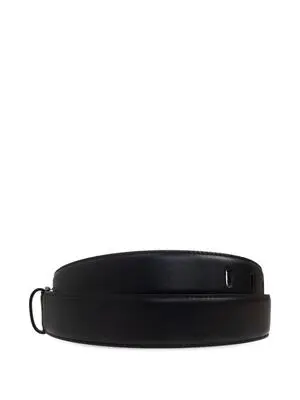 TOD'S Leather Belt - Black