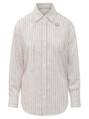 Isabel Marant Étoile Aurora Striped Shirt - White