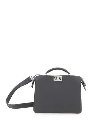 Fendi Iseeu Small' Grey Handbag With Removable Internal Pocket In Leather - Gray