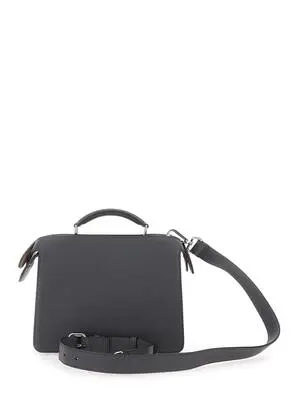 Fendi Iseeu Small' Grey Handbag With Removable Internal Pocket In Leather