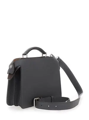 Fendi Iseeu Small' Grey Handbag With Removable Internal Pocket In Leather - Gray