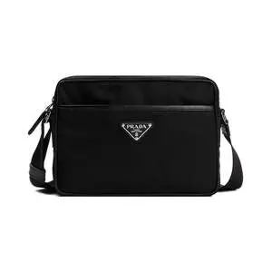 Prada Re-nylon Shoulder Bag - Black